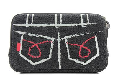 China Luvas pretas da tabuleta do neopreno de Jean para crianças com bolso duplo, impressão de seda à venda