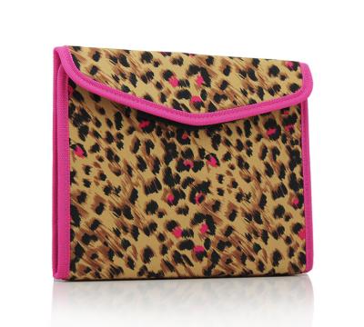 China Luva da tabuleta do neopreno das mulheres personalizadas para o E-leitor, cópia do leopardo à venda