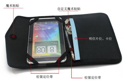 China Wikkel de Tabletkokers Met monogram van het Ontwerpneopreen voor de Mens, Raad 13 van BK pp“ Te koop
