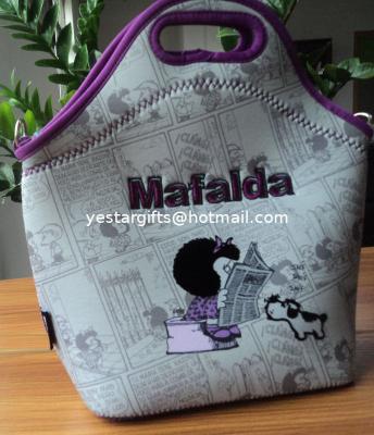 Cina totalizzatore del pranzo del neoprene di norma alimentare di 4.5mm con l'affollamento del modello per Chrildren in vendita
