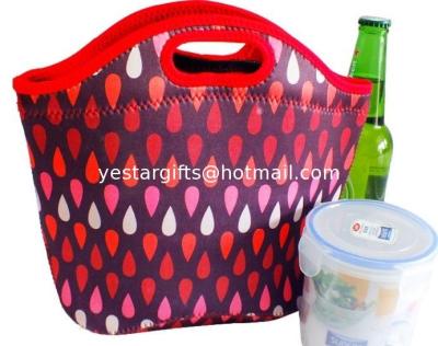 Cina Norma alimentare isolata del totalizzatore del pranzo del neoprene per l'ufficio con la maniglia in vendita