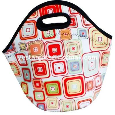 Cina Totalizzatore portatile Zippered del pranzo del neoprene isolato con la fodera dura durevole in vendita