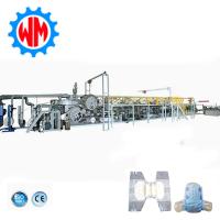 Quality High Quality Adult Diaper Making Machine for Mass Production PLC Control Export to Europe for sale
