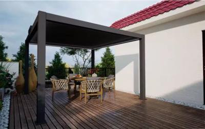 Low Maintenance Aluminum Gazebo With Pergola And Various Colors Adjustable