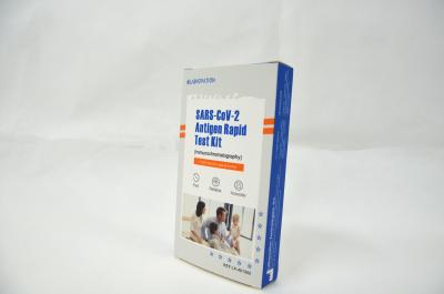 Cina Il corredo di prova d'autoverifica ISO13485 dell'antigene SARS-CoV-2 ha certificato il corredo rapido del test diagnostico dell'antigene in vendita