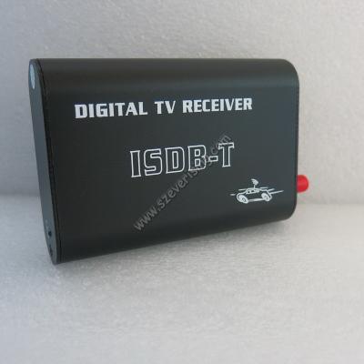 China Smart Car ISDB-T One Seg Set Top Box with 1 Antenna, 1 Video Output, 1 Audio Output for sale