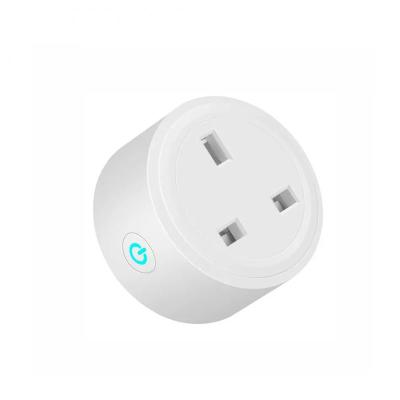 China Enchufe elegante estándar BRITÁNICO de Tuya WiFi con la supervisión del poder en venta