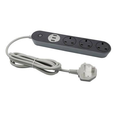 China Tipo BRITÁNICO trabajo del enchufe de 2400W Tuya WiFi Smart con el hogar de Google en venta