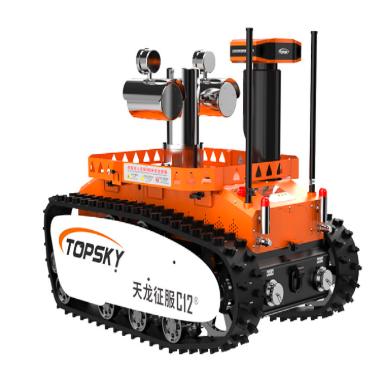 중국 폭발 방지 소방 탐사 로봇 판매용