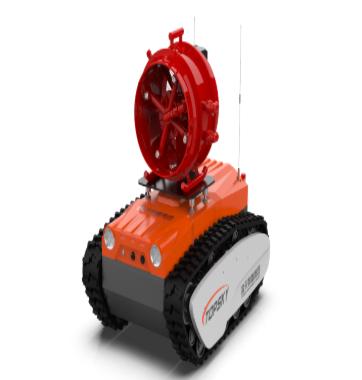 中国 防爆消火高発泡消火偵察ロボット 販売のため