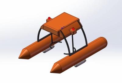 China Remote Control High Definition Real Time Monitoring Robot de Resgate em Água à venda