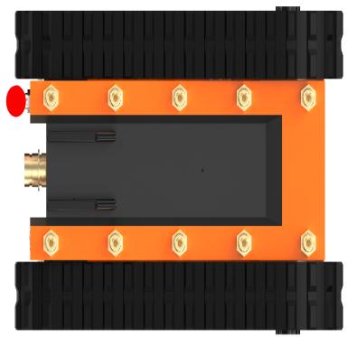 China Tragbarer New Energy Fahrzeug-Feuerlöschroboter der ersten Generation mit Kettenantrieb und Einzel-Schwenkarm zu verkaufen