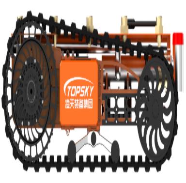 China Tragbarer New Energy Fahrzeug-Feuerlöschroboter der ersten Generation mit Kettenantrieb und Einzel-Schwenkarm zu verkaufen