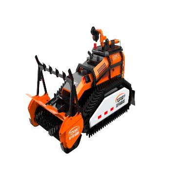 Китай Создание зоны изоляции леса для развертывания пожарных роботов продается