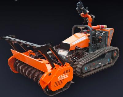 Китай Создание зоны изоляции леса для развертывания пожарных роботов продается