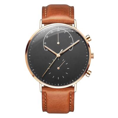 China reloj de acero inoxidable del cuarzo 316l, reloj de 36m m con la alarma vibrante en venta