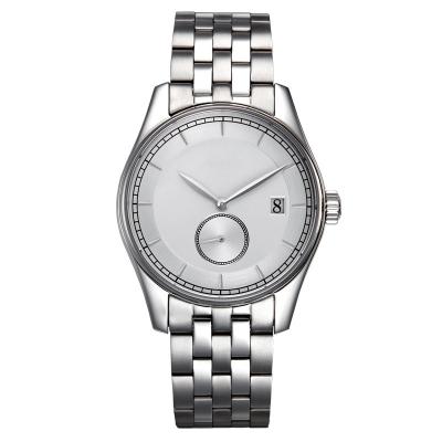 China Fachleute-gegenseitige Edelstahl-Quarz-Armbanduhr für Geschäft zu verkaufen