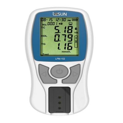 Cina Colesterolo dei trigliceridi HDL LDL della migliore qualità Triple-in-one Lipid Monitor in vendita