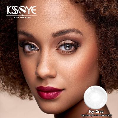 Cina Lenti di contatti naturali mistiche di colore dell'OEM di Grey Contact Lens in vendita