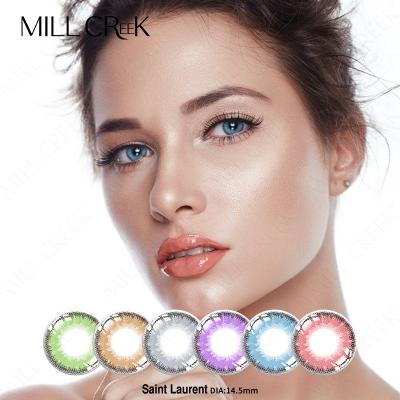 Cina Lenti a contatto cosmetiche a indicatore ottico di sintonia della lente a contatto naturale di colore in vendita