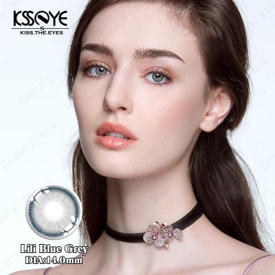 Cina KSSEYE Gray Eye Contact Lenses Power 0-6.00 ha classificato la lente a contatto annuale di uso in vendita