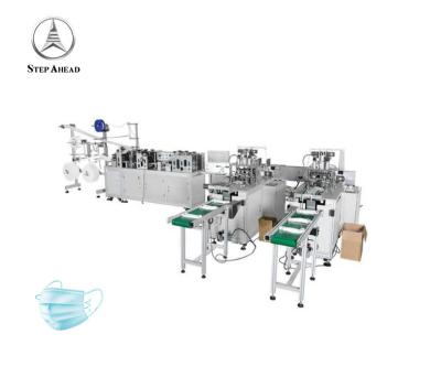 China 9KW máscara protetora de 3 dobras que faz a máquina à venda