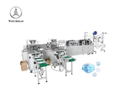 China PLC máscara protetora de 3 dobras que faz a máquina à venda
