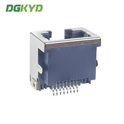 China Solo interfaz portuario de SMT del conector de la red RJ45 del fregadero 4,2 de KRJ-CB4.2SMTWDNL en venta