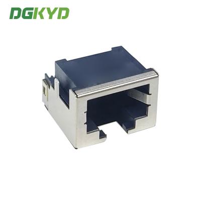 China Solo interfaz portuario de SMT del conector de la red RJ45 del fregadero 4,2 de KRJ-CB4.2SMTWDNL en venta