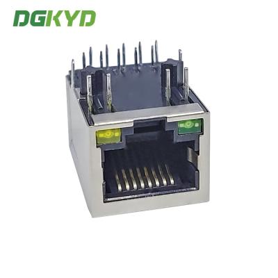 China Conector Crystal Head Network de DGKYD111B178AB2A1DP RJ45 el 100M With Light Poe en venta