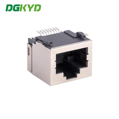 China KRJ-56SMTNL tomada de rede RJ45 de porta única sem interface de rede de filtro SMT à venda