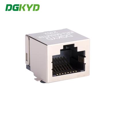 China KRJ-56SMTNL tomada de rede RJ45 de porta única sem interface de rede de filtro SMT à venda