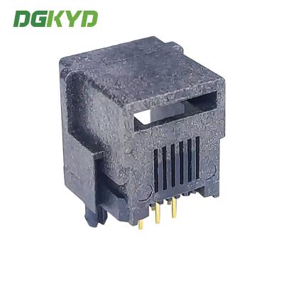 China DGKYD5523A1166IWA8DY5 full plastic light free RJ11 Ethernet connector 6P6C FR52 material for sale