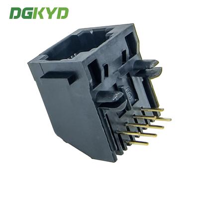 중국 RJ45 커넥터 8P8C 인터페이스 전체 플라스틱 귀 통신 인터페이스 DGKYD5721E1188IWA1DBU4 판매용