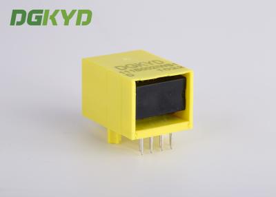 China Color amarillo Rj45 sin blindaje Jack modular con el transformador, 100 base - T en venta