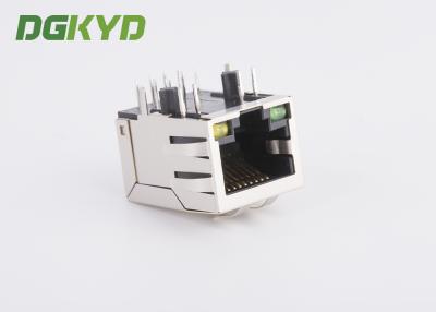 China la etiqueta del 100M abajo protege la sola red JACK con el filtro, G/Y LED del puerto CAT5 RJ45 en venta