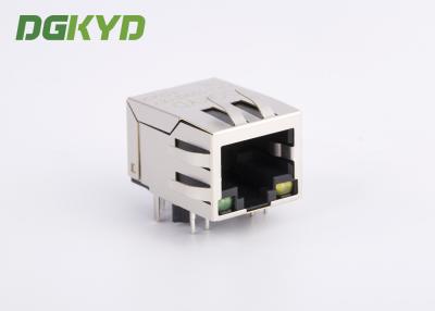 China la etiqueta del 100M abajo protege la sola red JACK con el filtro, G/Y LED del puerto CAT5 RJ45 en venta