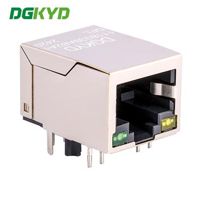 China Protección contra rayos con conector RJ45 de inserción directa de 90 grados con interfaz de protección contra luz DGKYD111B339AB2A1DFL en venta