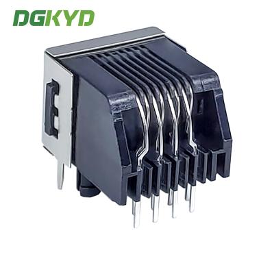 중국 DGKYD5722E1188GWA1DB3B PCB 소켓 DIP RJ45 커넥터 구멍을 통해 솔더 판매용