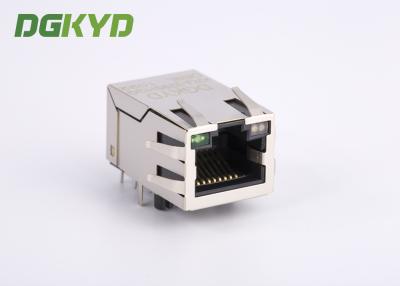 China 1x1 de hefboom rj45 van het lusje omhoog gigabit netwerk met Transformator/interne magnetics Rj45 Te koop