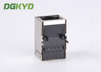 China Conector RJ45 solo Jack For Computer femenino portuario de la red de Tab Up 100Mb en venta