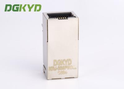 중국 주문 단 하나 항구 33.0mm Rj45 랜 잭의 1000BASE 마이크로 rj45 연결관 PoE 판매용