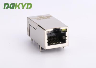 중국 주문 단 하나 항구 33.0mm Rj45 랜 잭의 1000BASE 마이크로 rj45 연결관 PoE 판매용