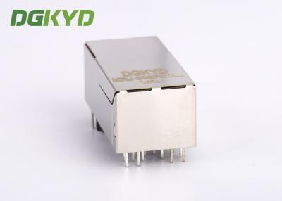 중국 주문 단 하나 항구 33.0mm Rj45 랜 잭의 1000BASE 마이크로 rj45 연결관 PoE 판매용