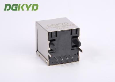 China Proteja la sola entrada 100Base - TX del top del conector del Lan Jack del puerto Rj45 con el LED en venta