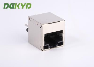 China Proteja la sola entrada 100Base - TX del top del conector del Lan Jack del puerto Rj45 con el LED en venta