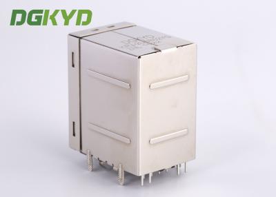 China La pila del conector de Cat3 RJ45 sobre tipo dual del USB 2,0 A con Y/G llevó en venta