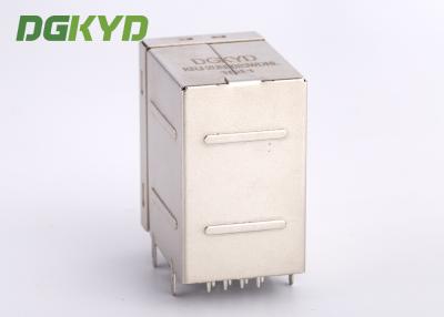 China Tipo magnético 2X1 combinado del CAT 5e RJ45 Jack With Dual Deck USB A RJ45 + 2 USB en venta