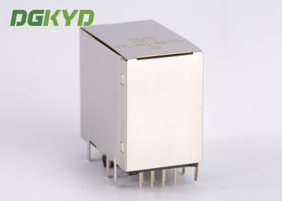 Cina KRJ -5921S21NL ha protetto Rj45 il connettore 8 Pin Modular Jack che 2x1 ha sfalsato la pila Jack in vendita