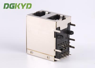 Cina KRJ -5921S21NL ha protetto Rj45 il connettore 8 Pin Modular Jack che 2x1 ha sfalsato la pila Jack in vendita